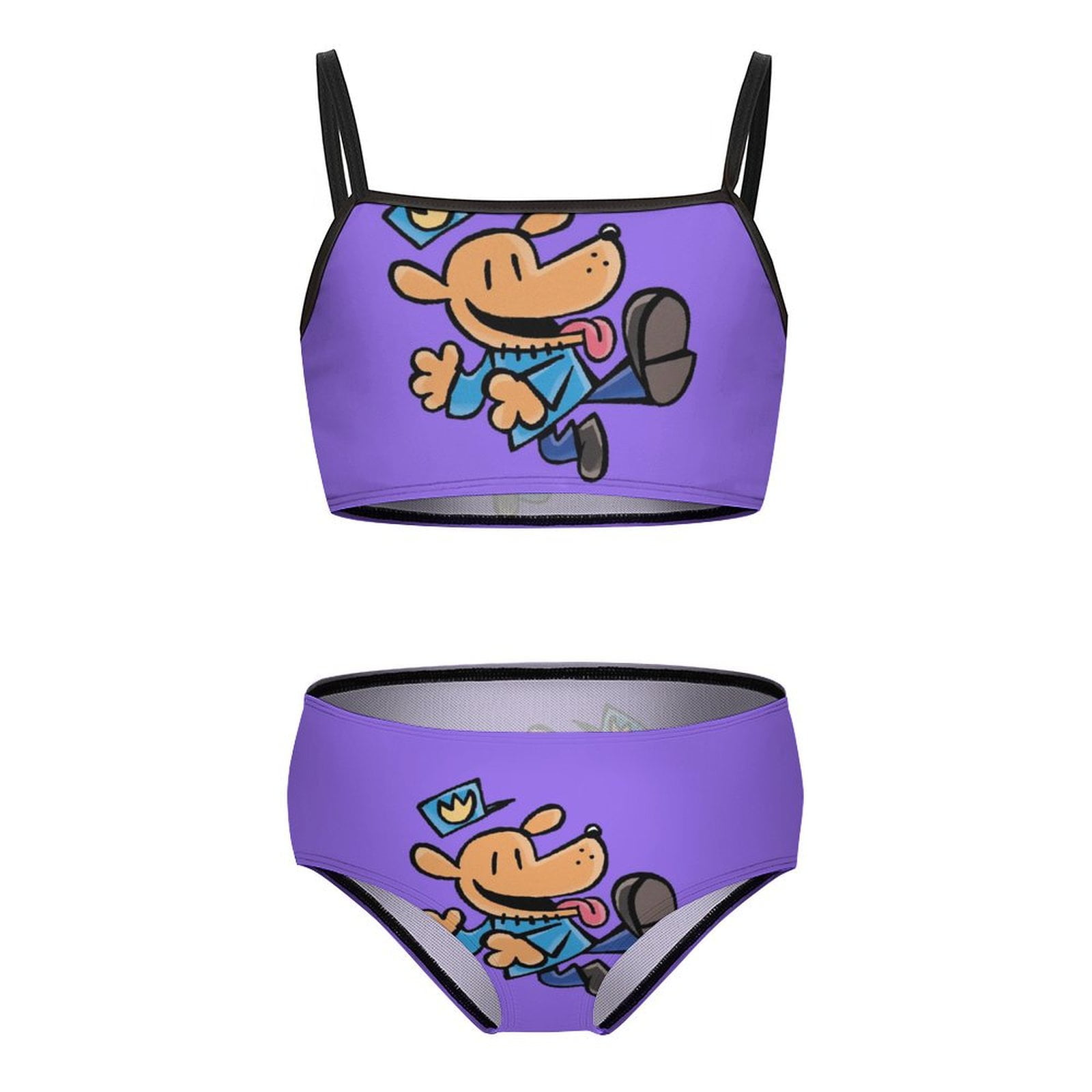 Dog Man Girls Bikini Swimsuits Two-piece Beach Bathing Suit Swimwear 8 ...