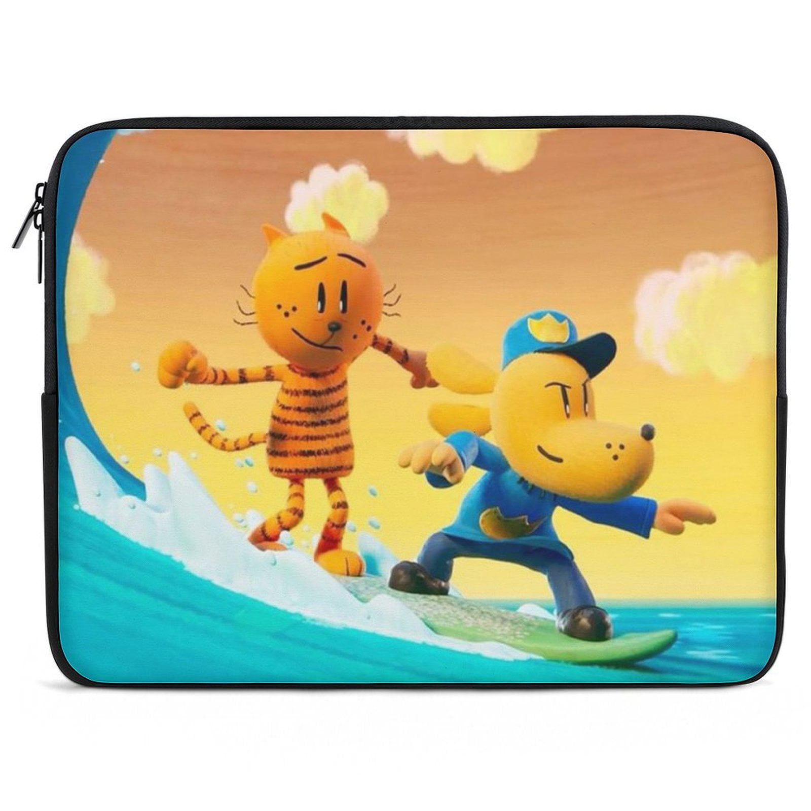 Dog Man Laptop Sleeve Carrying Case Laptop Cover Handbags Portable ...