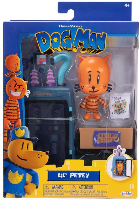 Dog Man Lil' Petey Action Figure - Walmart.com