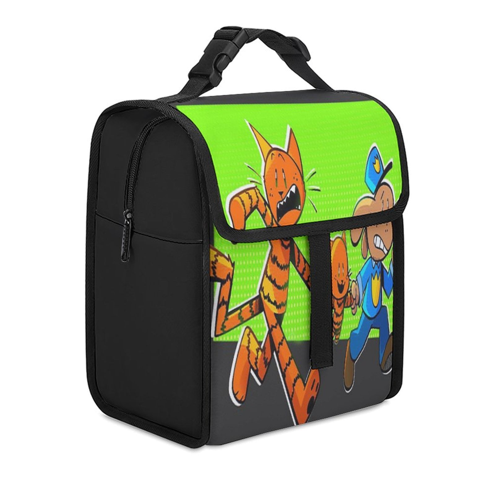 Dog Man Lunch Bag Insulated Portable Lunch Box Cooler Bag for School ...