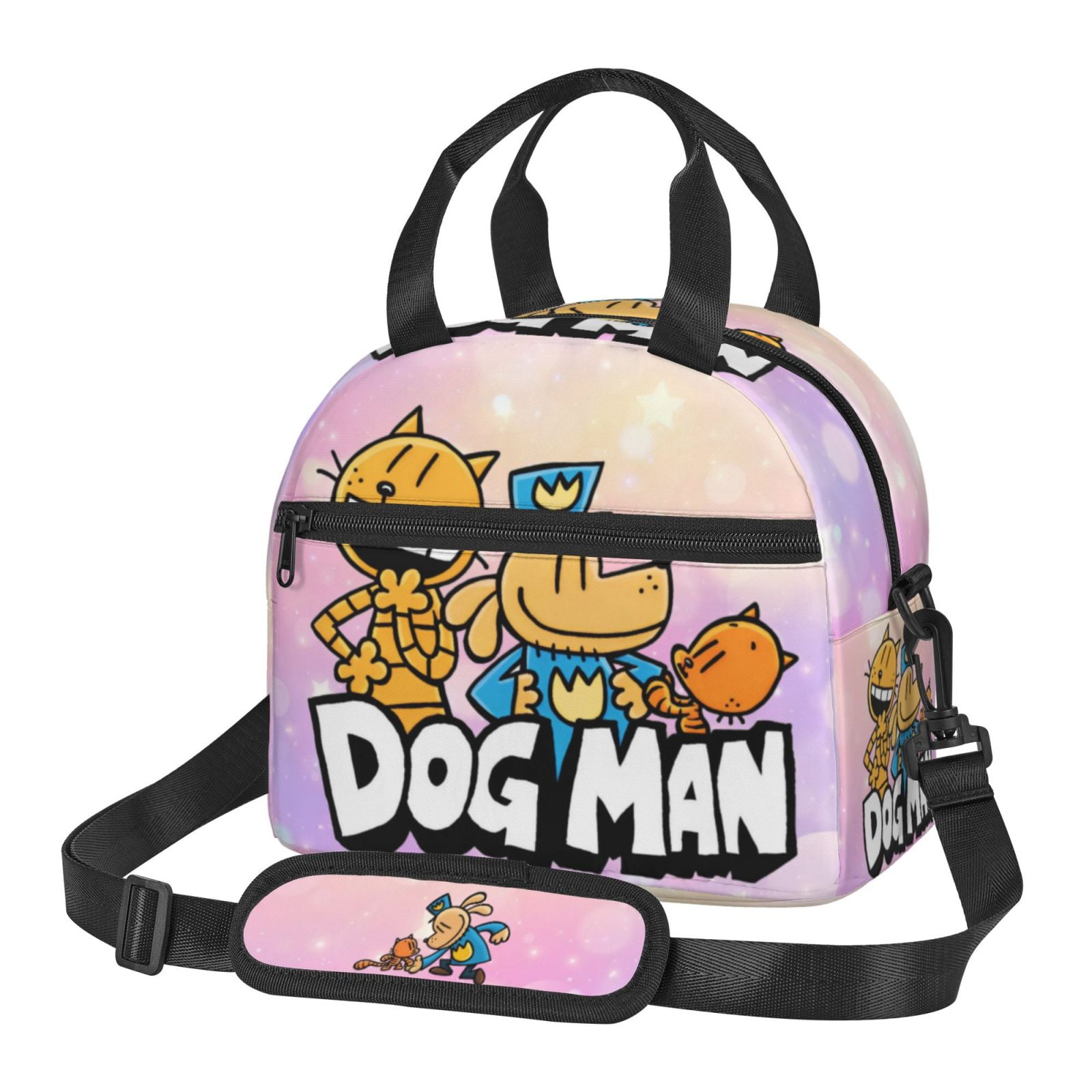 Dog Man Lunch Box For Men Women,Insulated Large Lunch Bag Adult Work ...