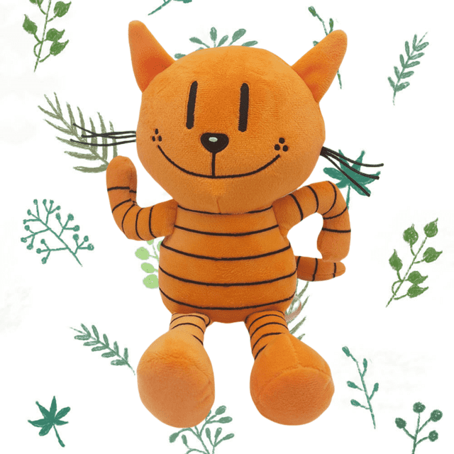 Dog Man Movie 2025 Plush Stuffed Cute Cat Plush Stuffed Toys Dog Man ...