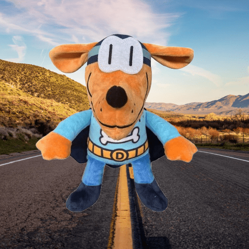 Dog Man Plush - Bark Knight Plush Toy, 9.8-Inch - Walmart.com