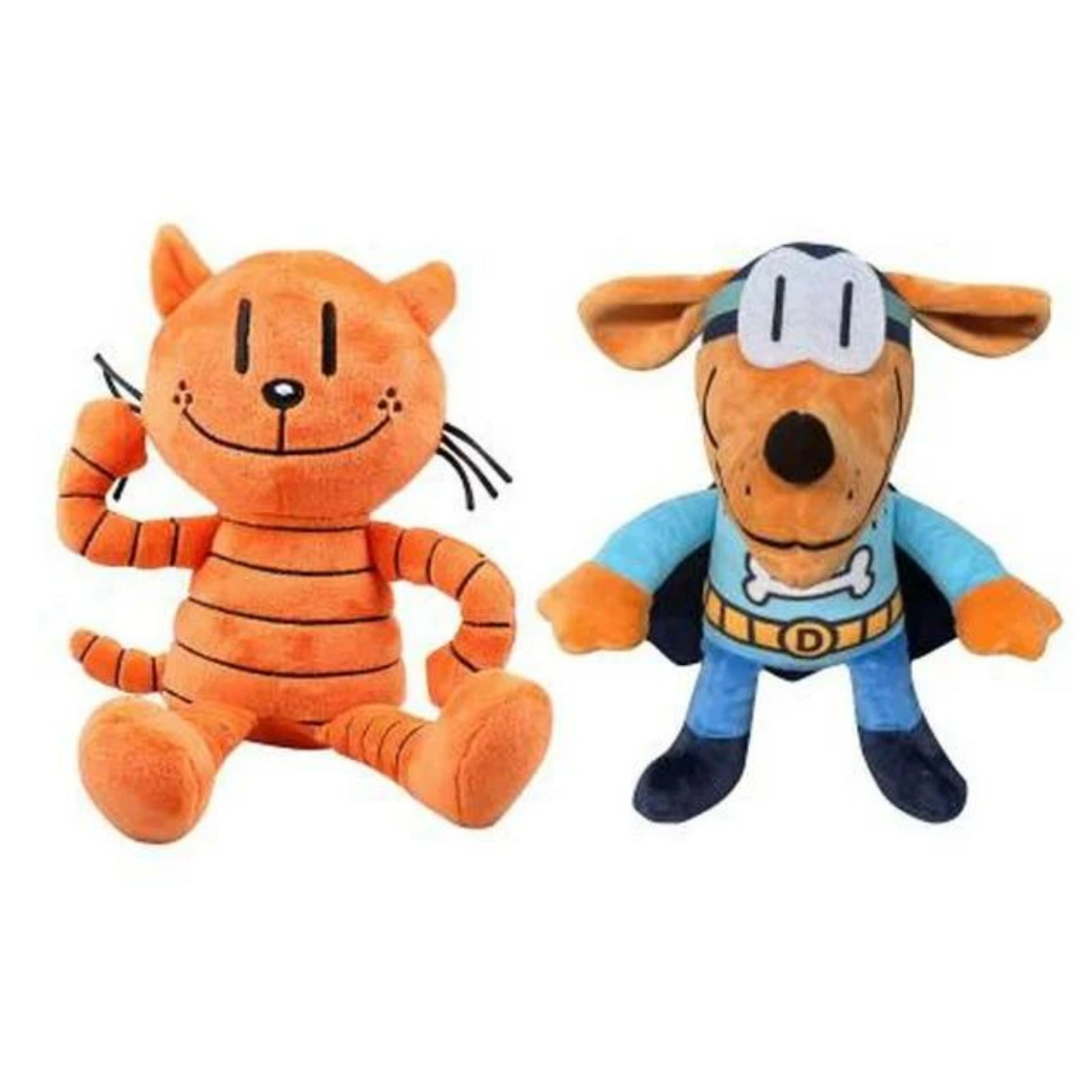 Dog Man Plush, Dog Man + Bark KnightPlush Toy - Walmart.com