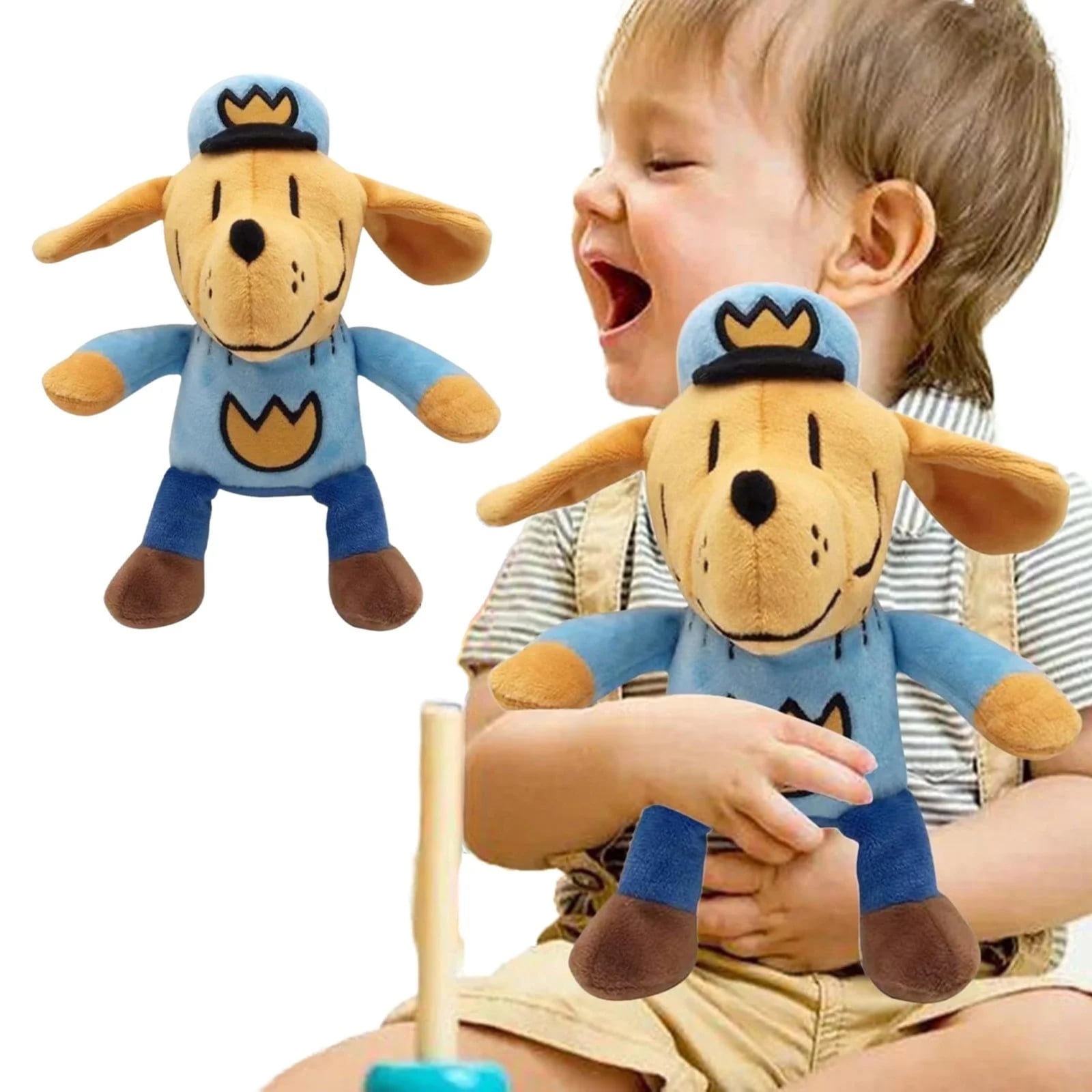 Dog Man Plush Dogman Cat 9.8 Inch Stuffed Animal Plush Toys Toddler ...