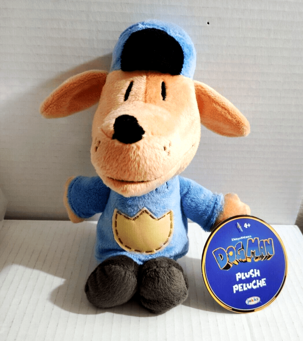 Dog Man Plush Toys For Boys Dog Man Movie Plush Dog Man NEW 2025 Fluffy ...