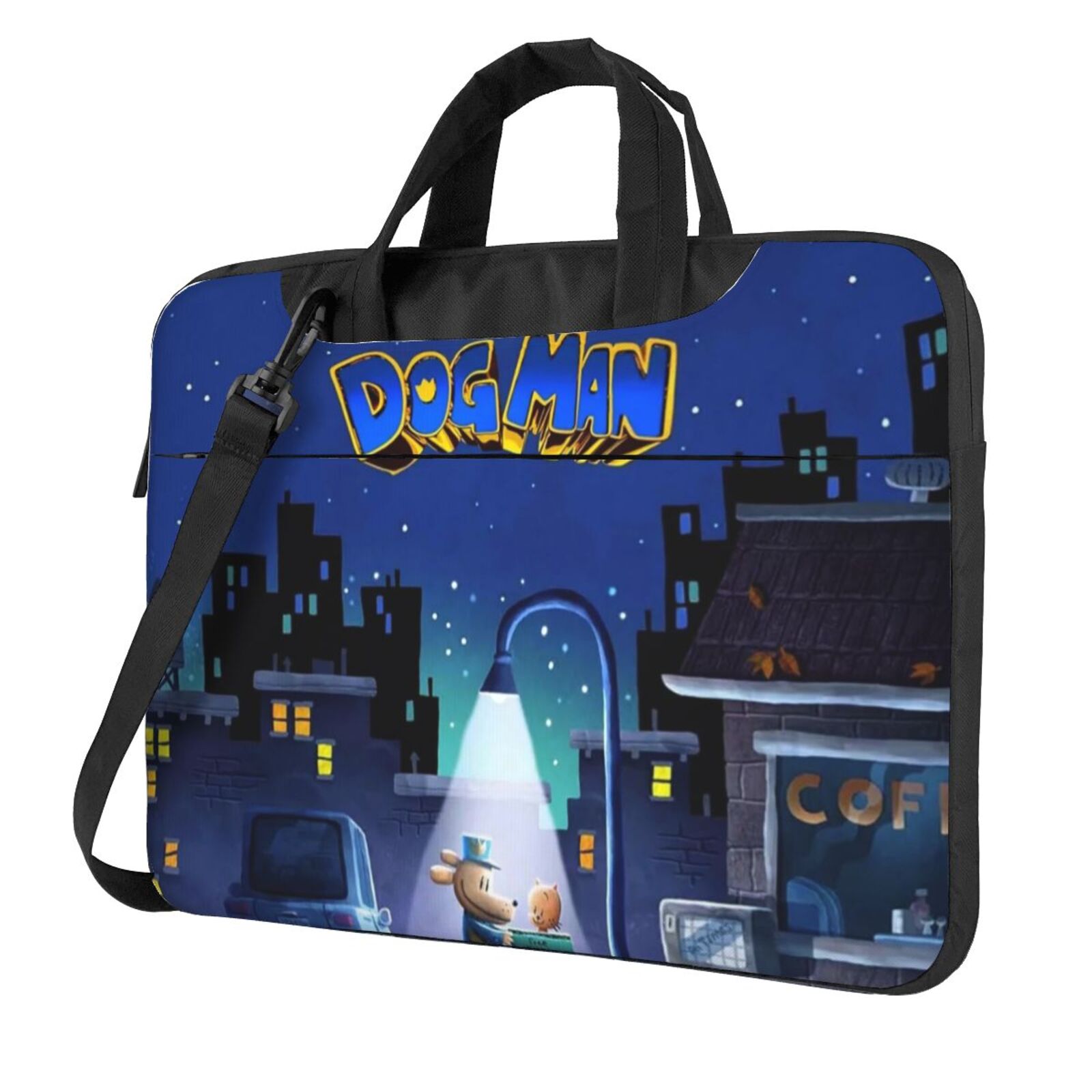 Dog Man Portable Laptop Bag Shoulder Laptop Case Sleeve Chromebook ...