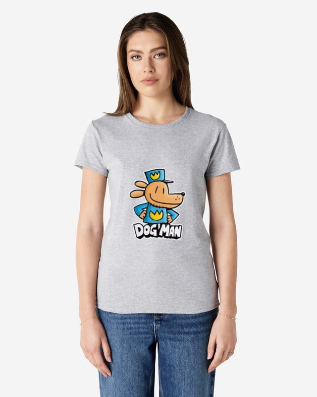 Dog Man Posing T-shirt – Cartoon Character Graphic in Cool Style ...
