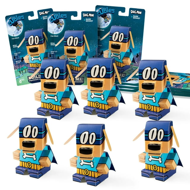 Dog Man Series Group Party Pack (Includes 6 Dog Man series CUBLES ...