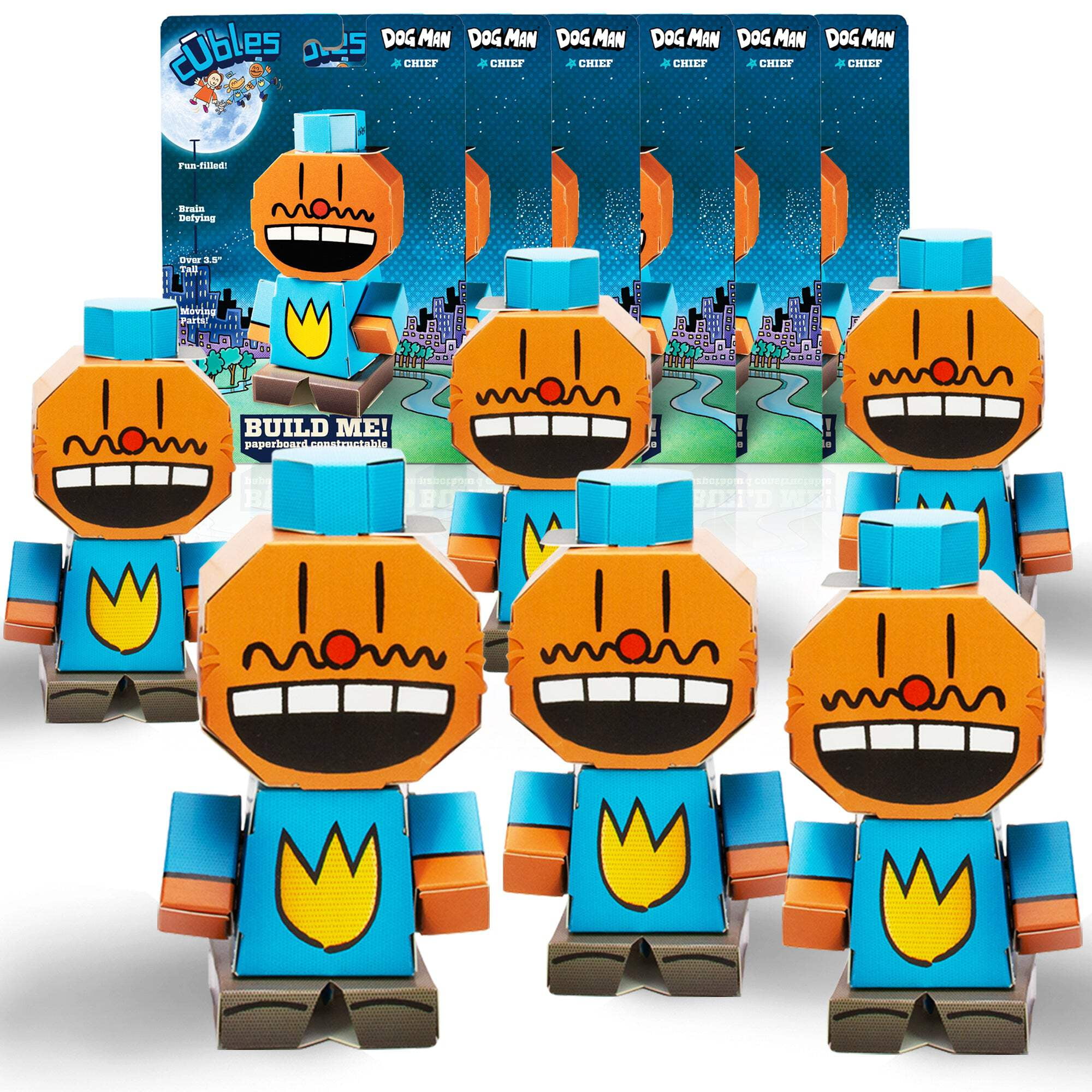 CUBLES Dog Man | Party Pack - Walmart.com