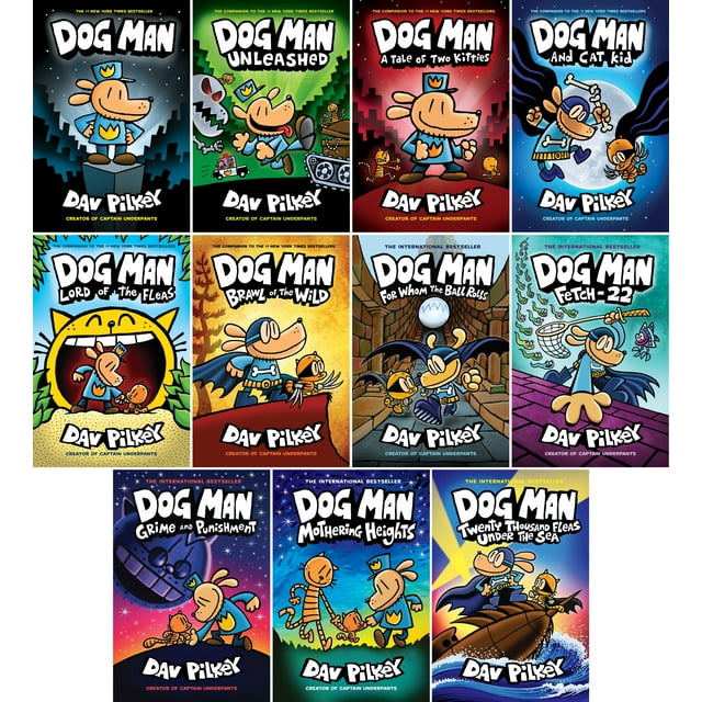 Dog Man Series Set (Books 1-11) - Walmart.com