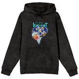 Dog Man The Bark Knight Youth Boy Black Graphic Hoodie-Large - Walmart.com