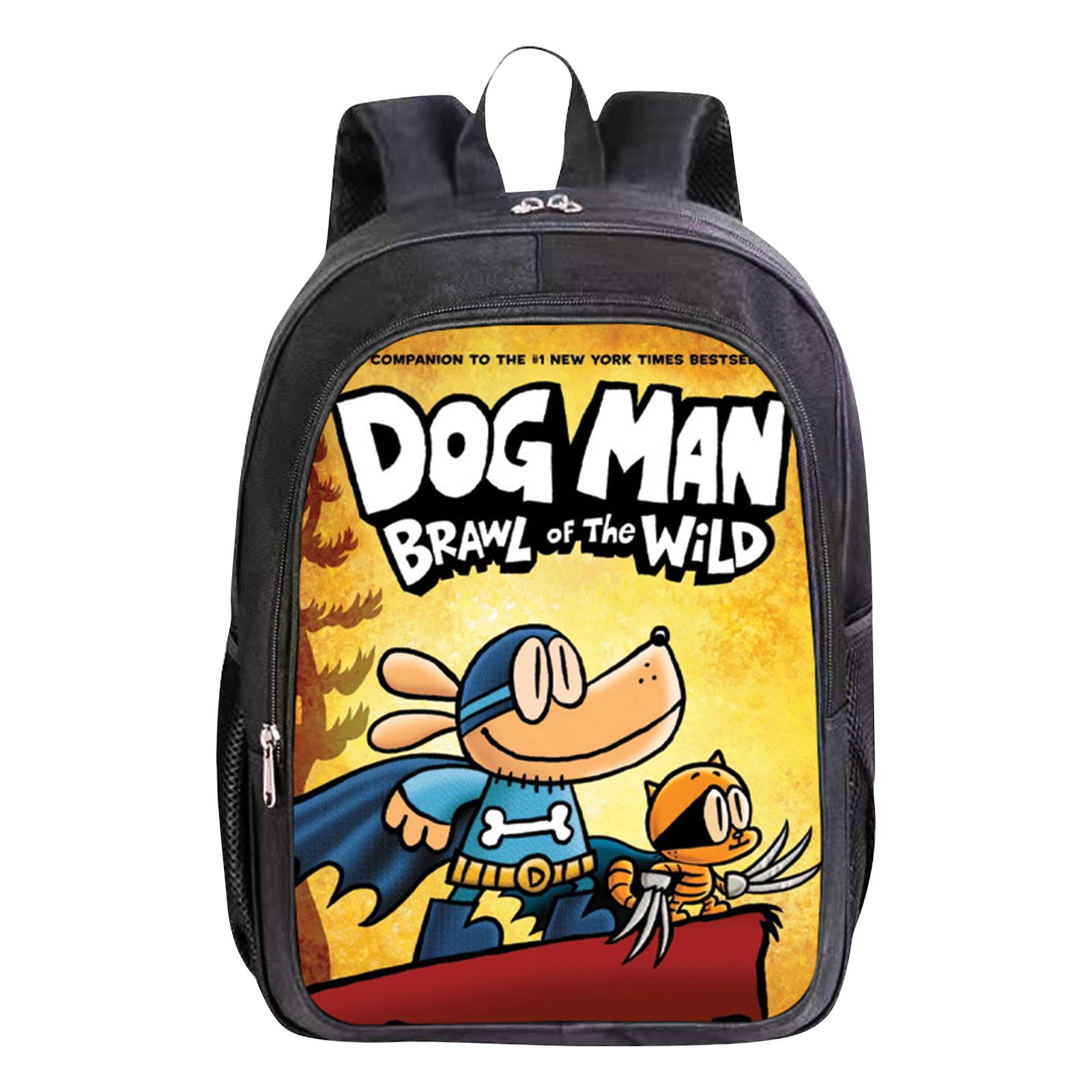 Dog Man Theme Backpacks for School, Dog Man Backpack, Dog Man Schoolbag ...