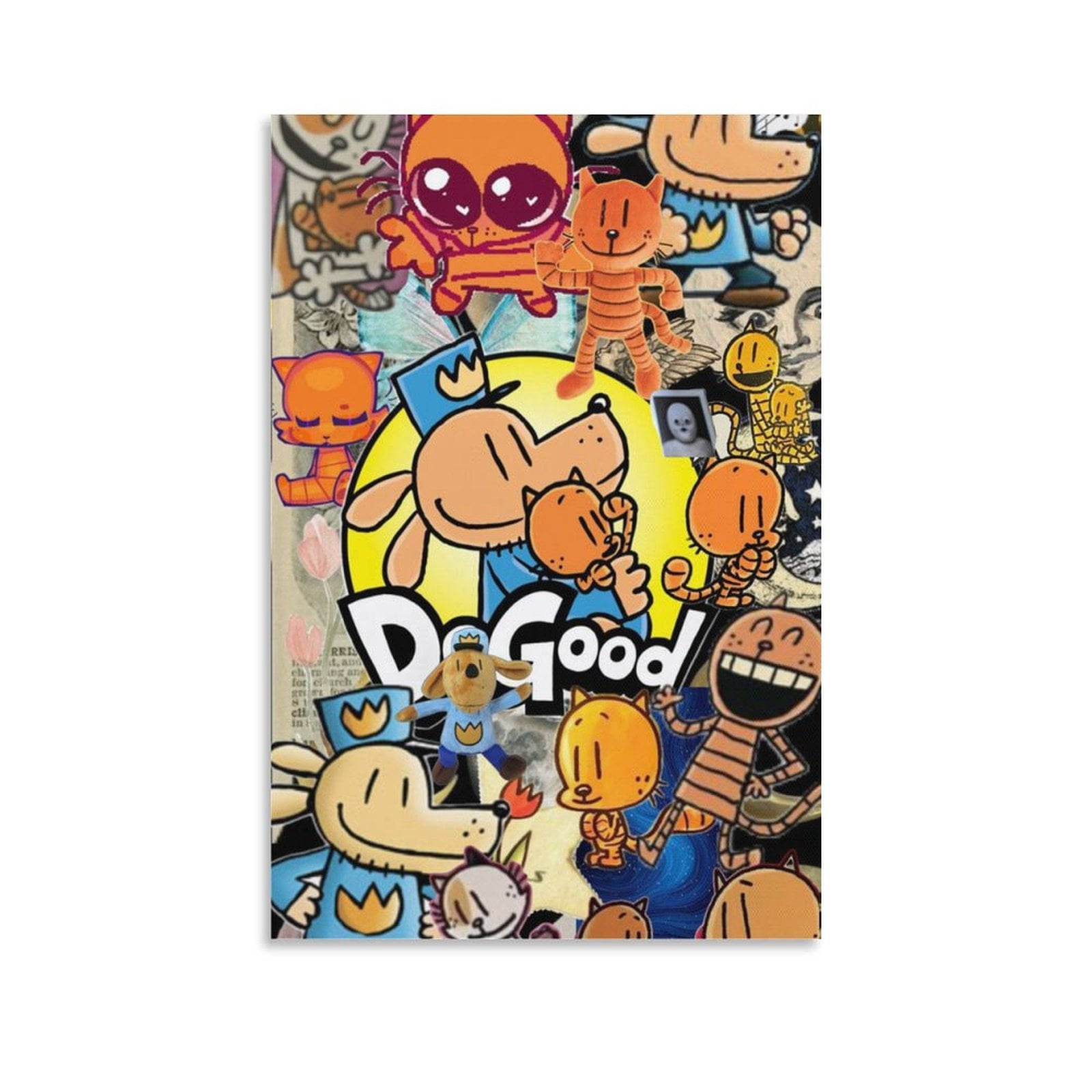 Dog Man Wall Paintings Elegant Hanging Art Canvas Wall Art Vibrant ...