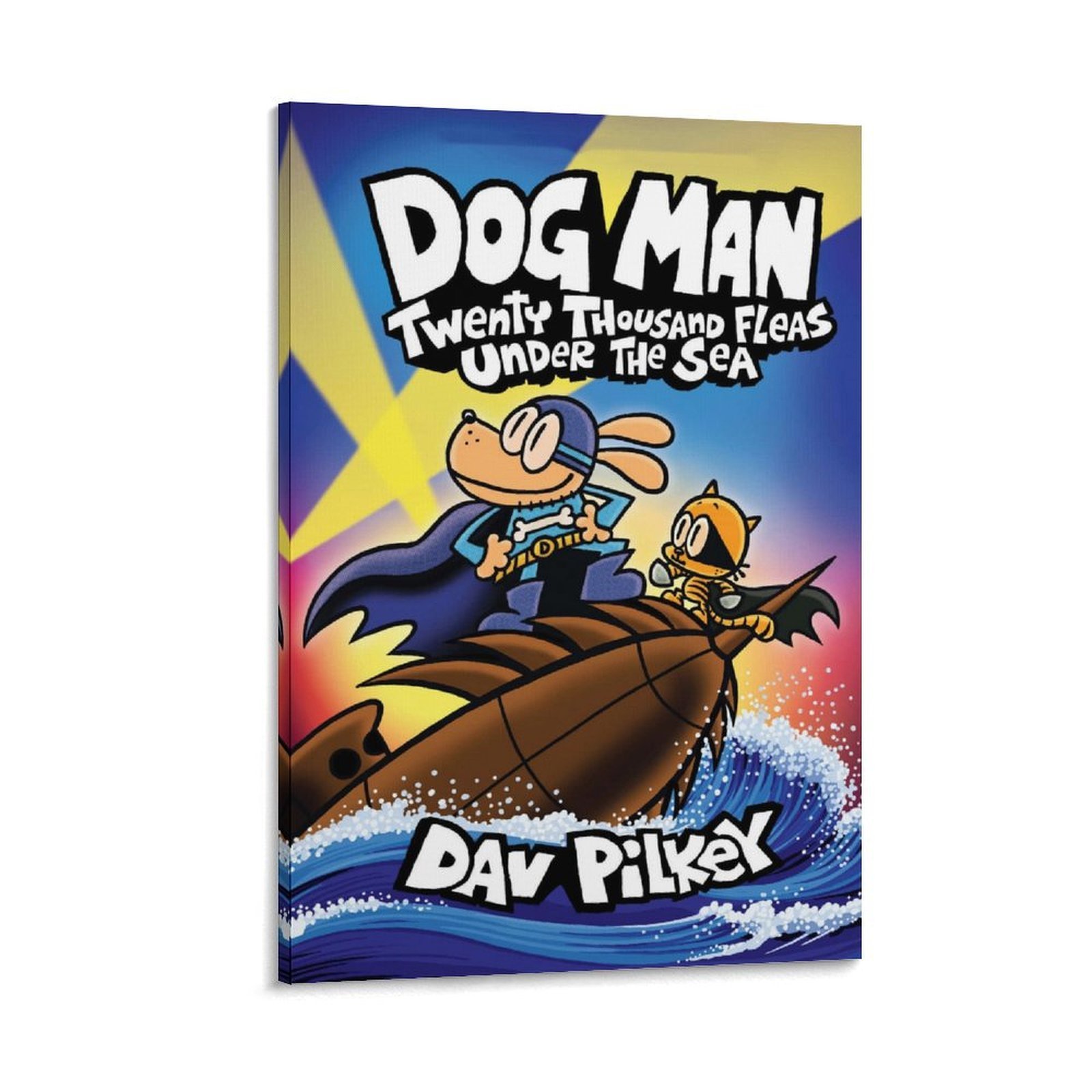 Dog Man Wall Paintings Elegant Hanging Art Canvas Wall Art Vibrant ...