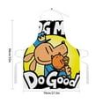 Dog Man apron featuring waterproof and pocket design, suitable for ...