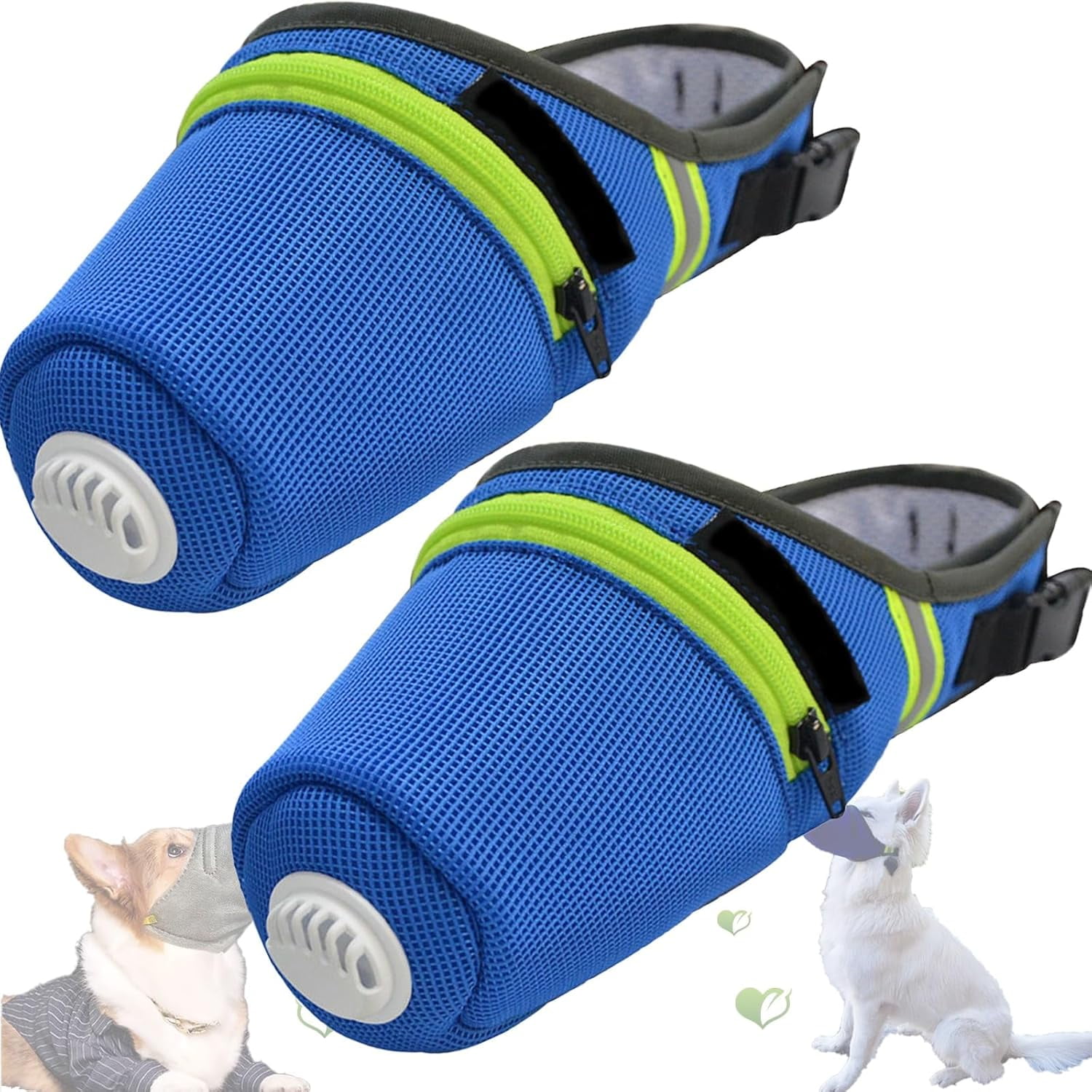 Dog Mask, Dog Muzzle, Breathable Air Filter Anti Smog Respirator, Smoke ...