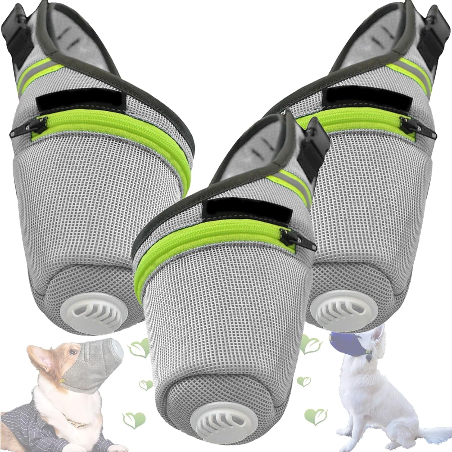 Dog Mask, Dog Muzzle, Breathable Air Filter Anti Smog Respirator, Smoke ...