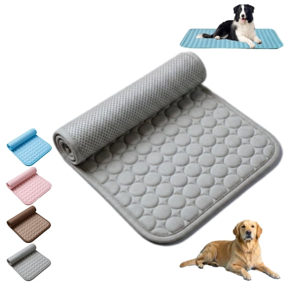 Dog Mat, Self-Cooling Pet Mat, Washable Portable Coolings Pad for Dogs ...
