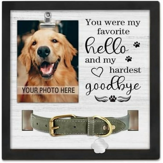 Dog Memorial Gifts for Loss of Dog, Loss of Dogs Sympathy Gift Pet Loss ...