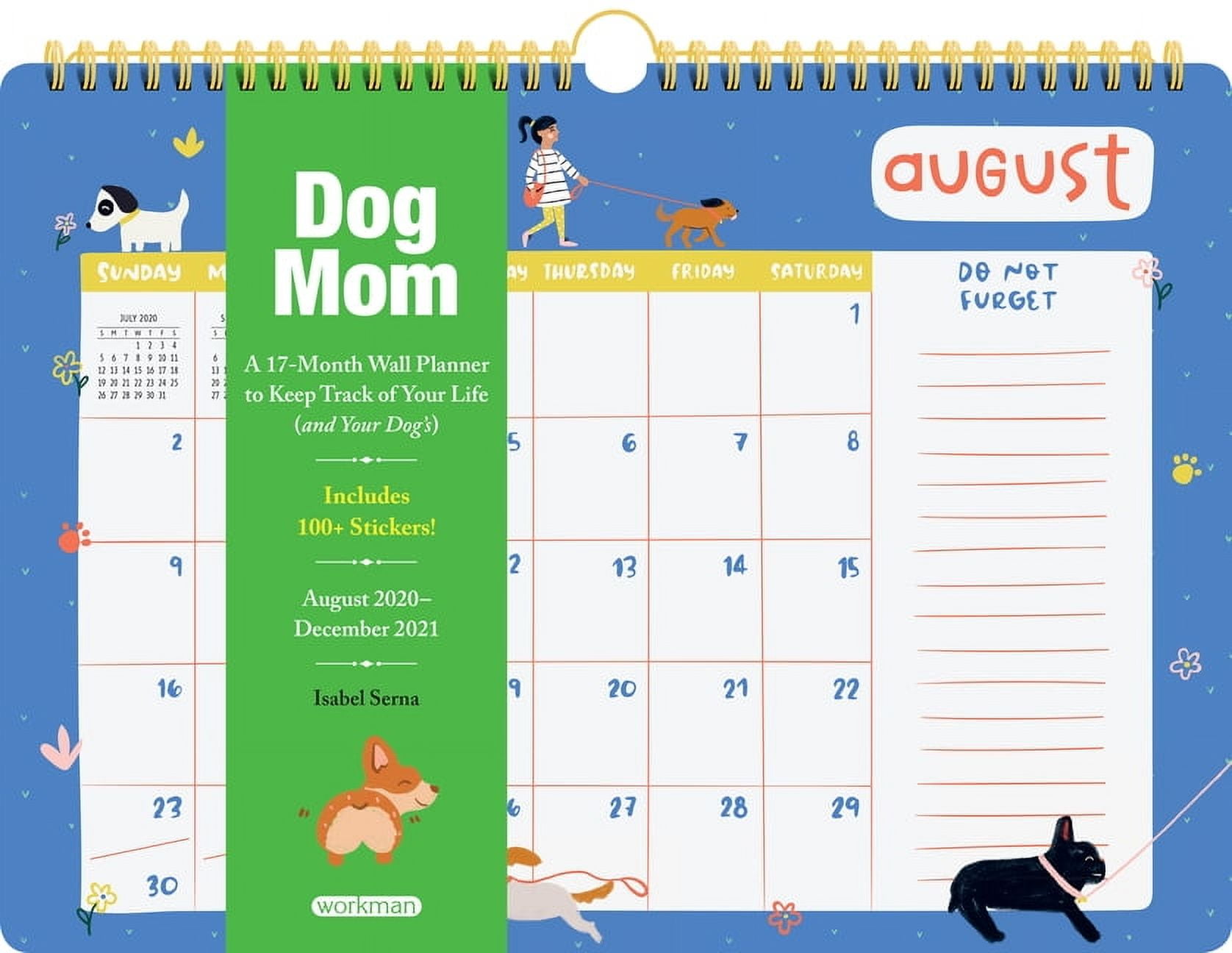 Dog Mom 17-Month Wall Calendar 2021 (Calendar) - Walmart.com