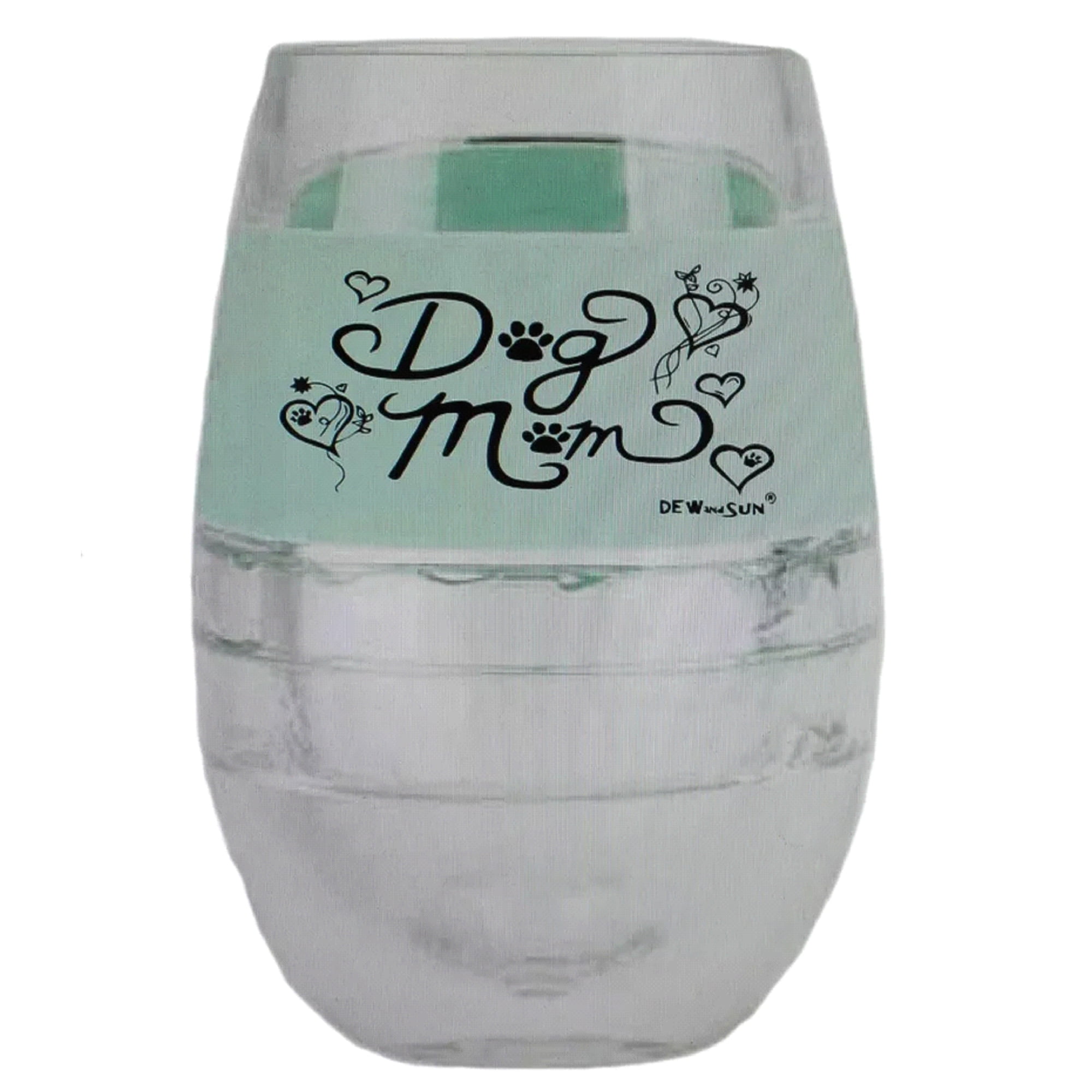 Dog Mom Cooling Cup Insulated Freezable Drink Chilling Tumbler Wine Or ...