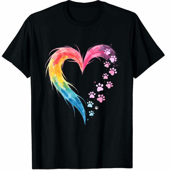 Dog Mom Dad Puppy Love Dogs Paw Print Heart Tie Dye Design Graphic ...