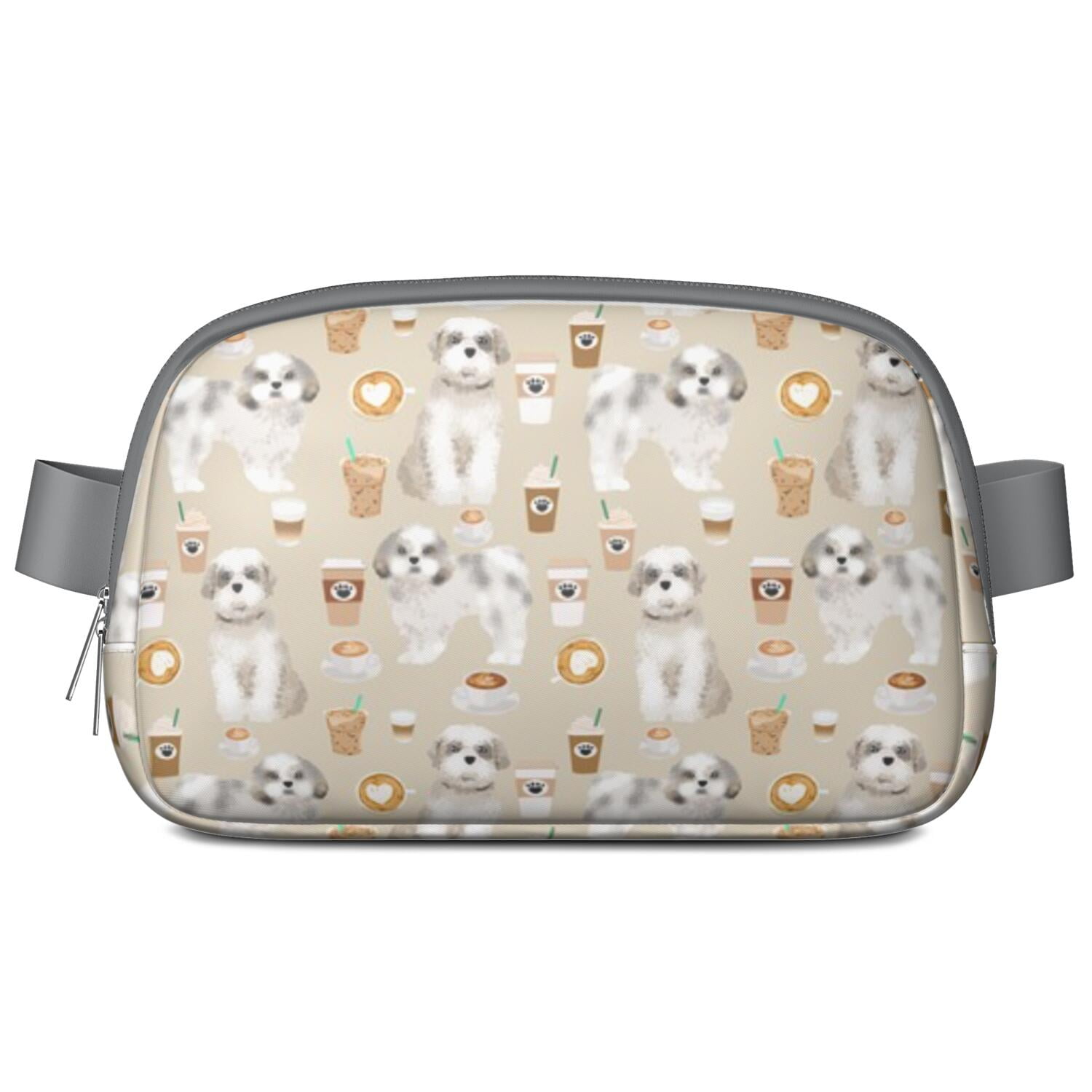 Dog Mom Gift Set - Mini Adjustable Fanny Pack (8x2x5.5) with Bone ...