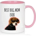 Dog Mom Gifts for Women, Best Dog Mom Ever Coffee Mug, Dog Mom Mothers ...