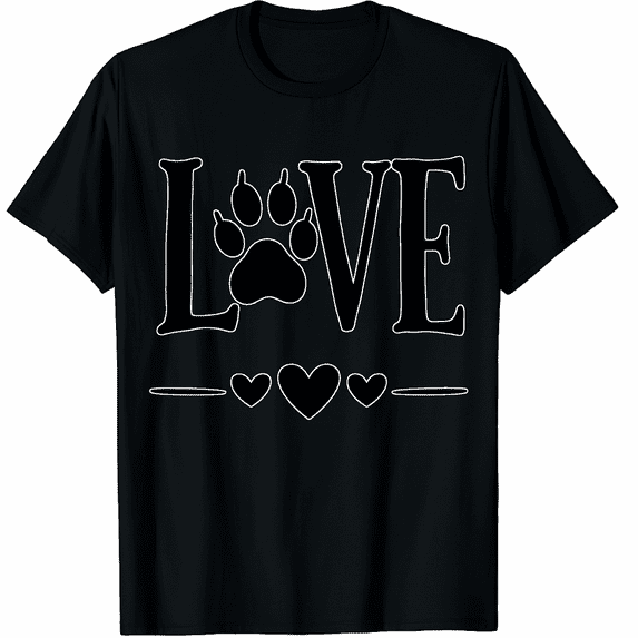 Dog Mom Letter Love Heart Print Trendy Summer Graphic Crew Neck Short ...