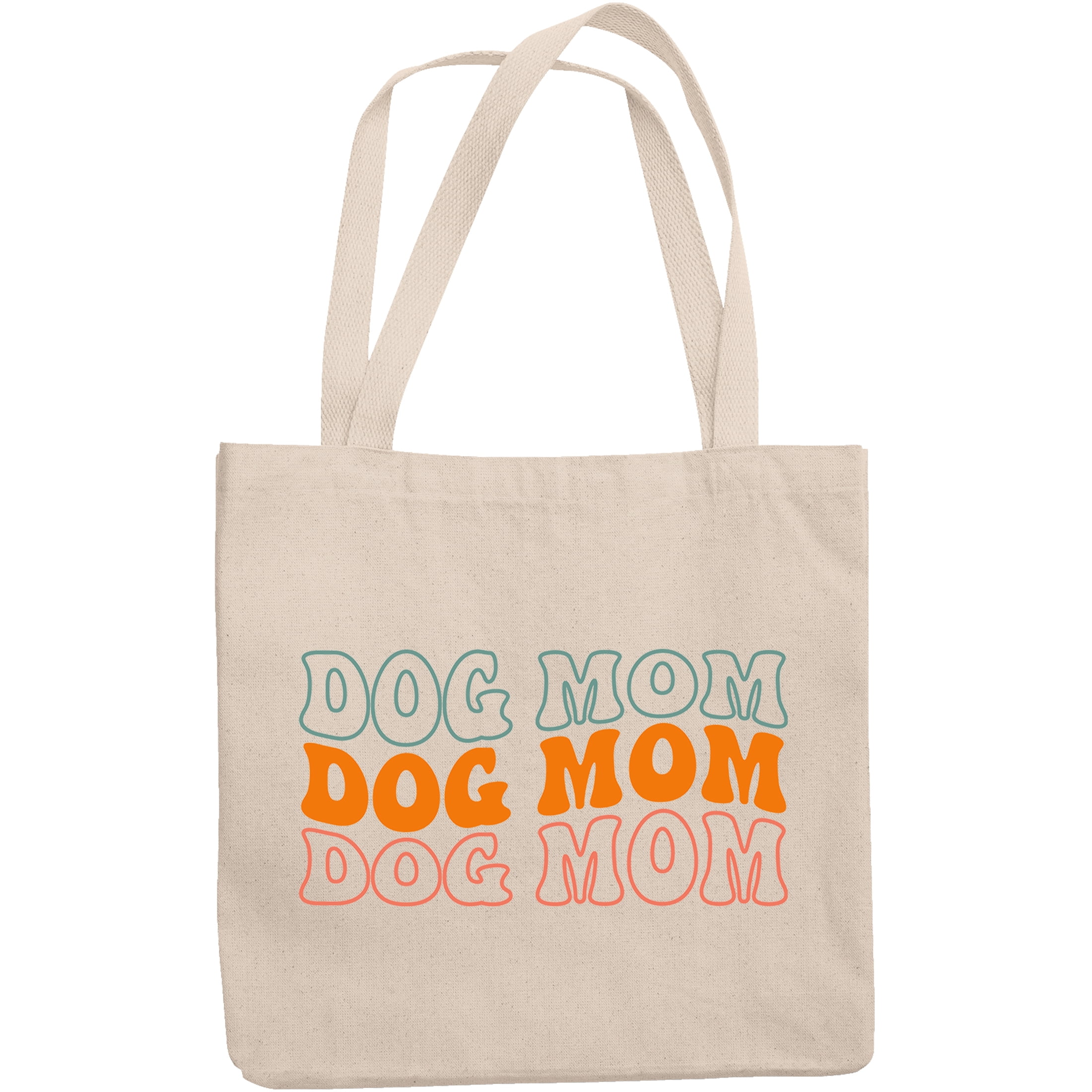Dog Mom, Name or Title for Moms or Mothers of Dogs, Groovy Retro Wavy ...