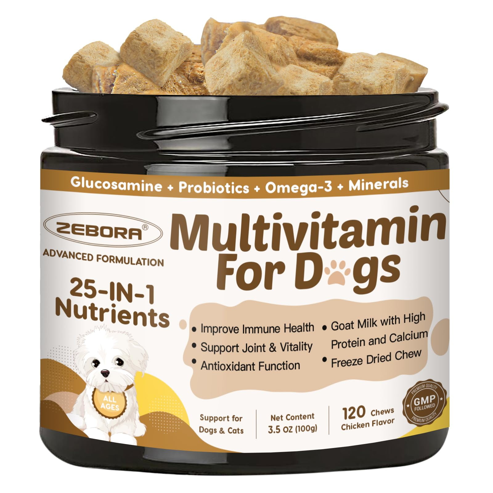 Dog Multivitamin With Probiotics - Dog Vitamins And Supplements ...