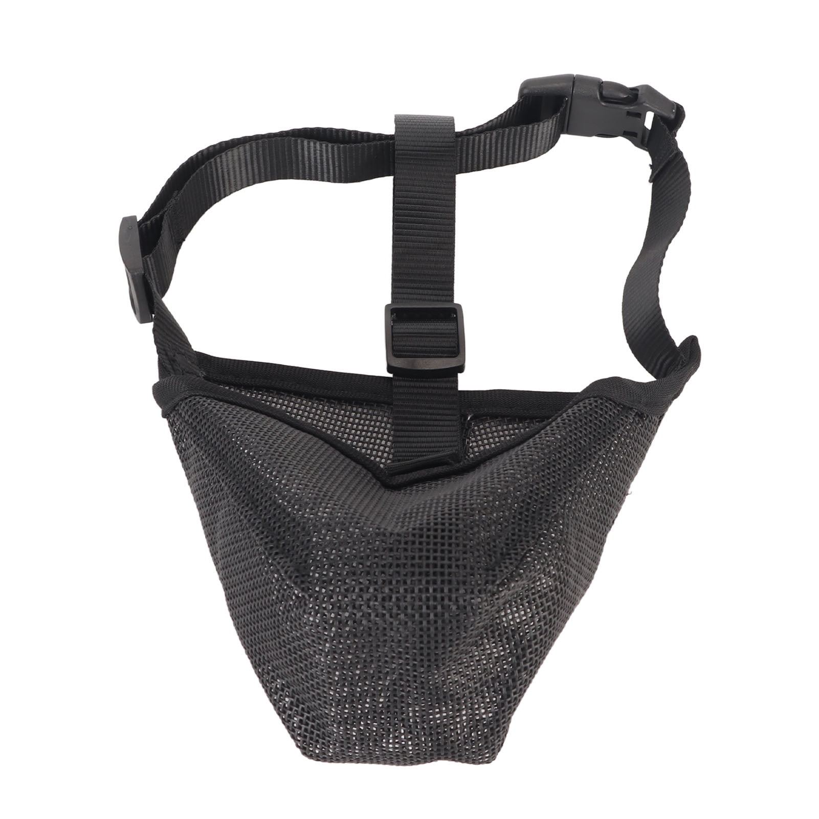 Dog Muzzle Breathable Adjustable Dogs Mesh Covered Muzzle for Biting ...