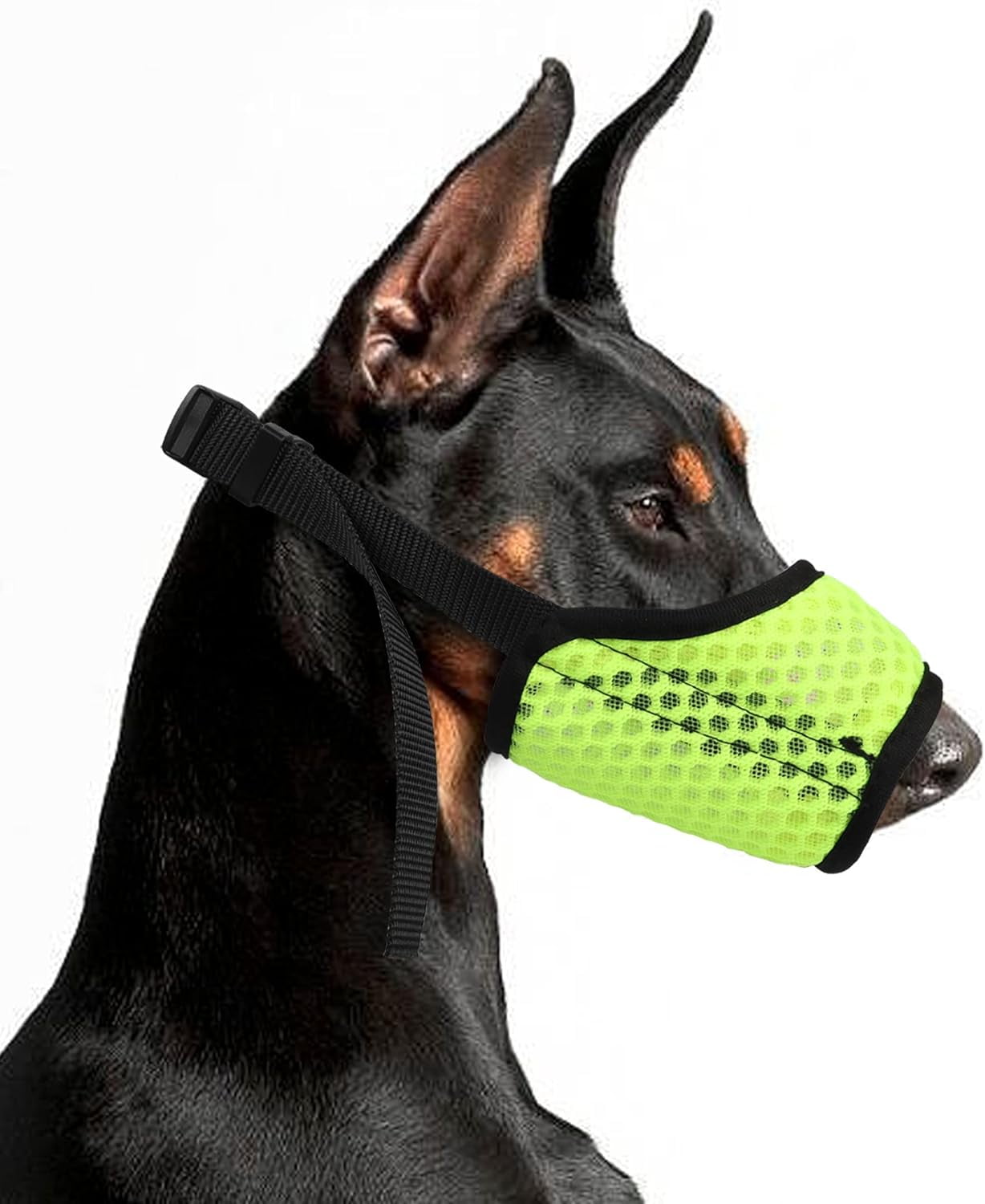 Dog Muzzle, Breathable Soft Nylon Muzzle for Small Medium Large Dogs ...