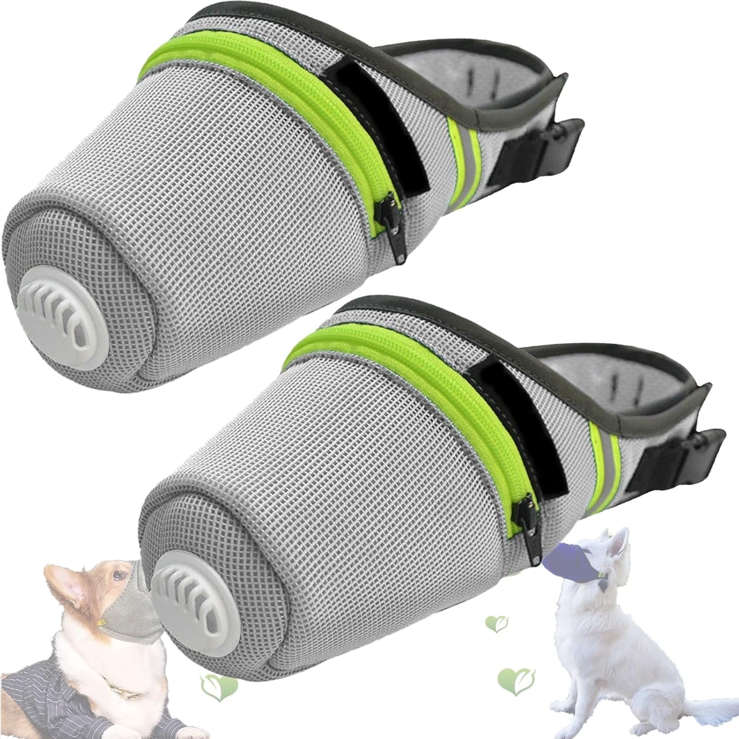 Dog Muzzle, Dog Mask, Breathable Air Filter Anti Smog Respirator, Smoke ...