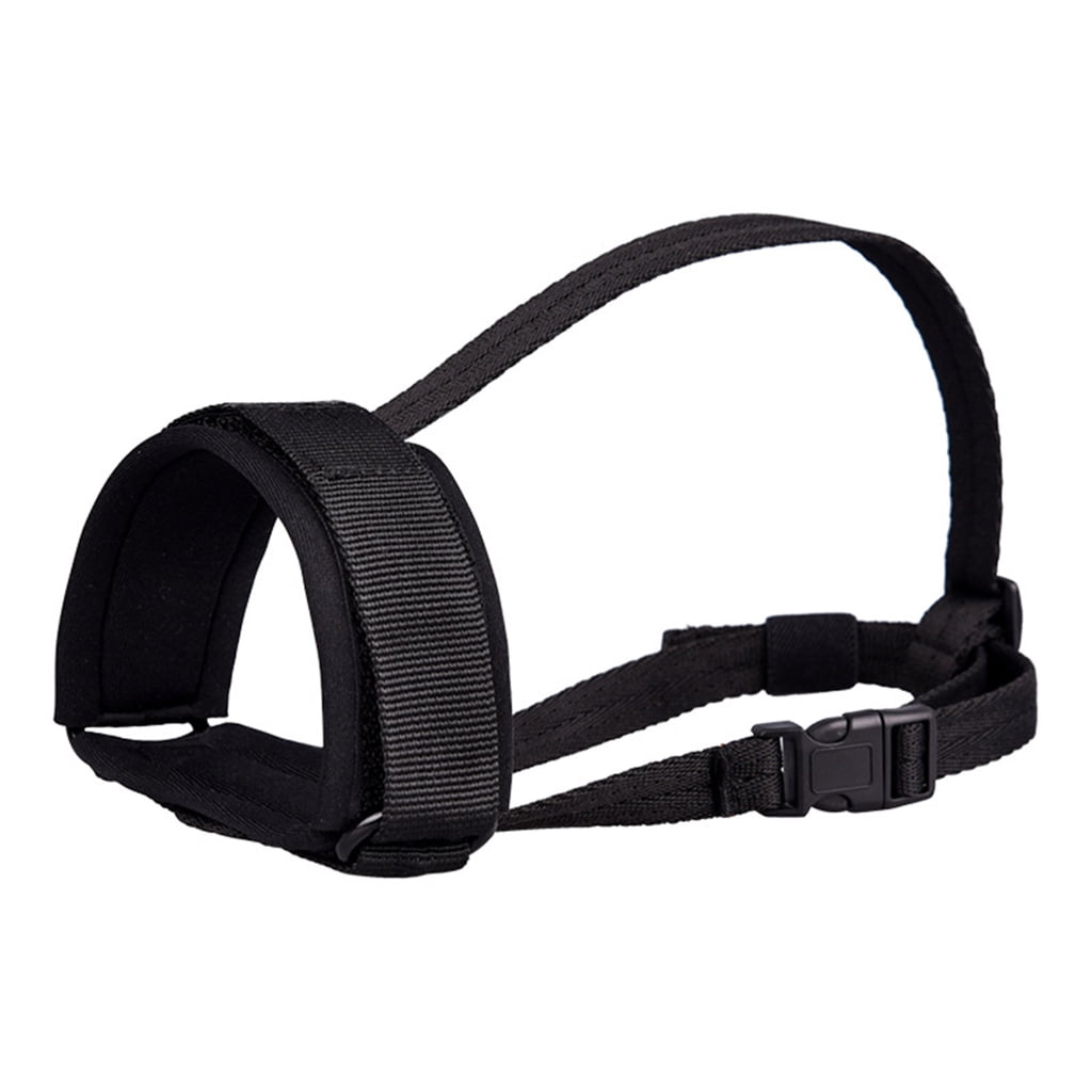 Dog Muzzle German Dog Nylon Strap Secure Muzzle Medium Large Breeds ...