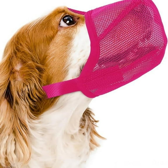 Dog Muzzle Soft Breathable Muzzles For Small Medium Large Dogs Muzzle ...