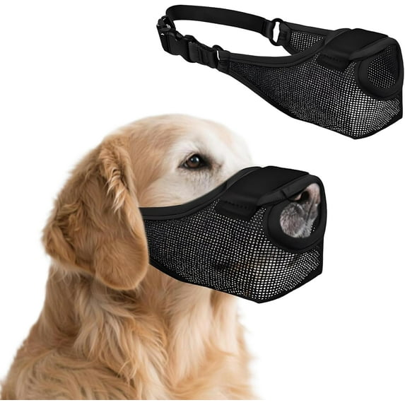 Dog Muzzle,Soft Air Mesh Pet Muzzle for Large Medium Small Dogs ...