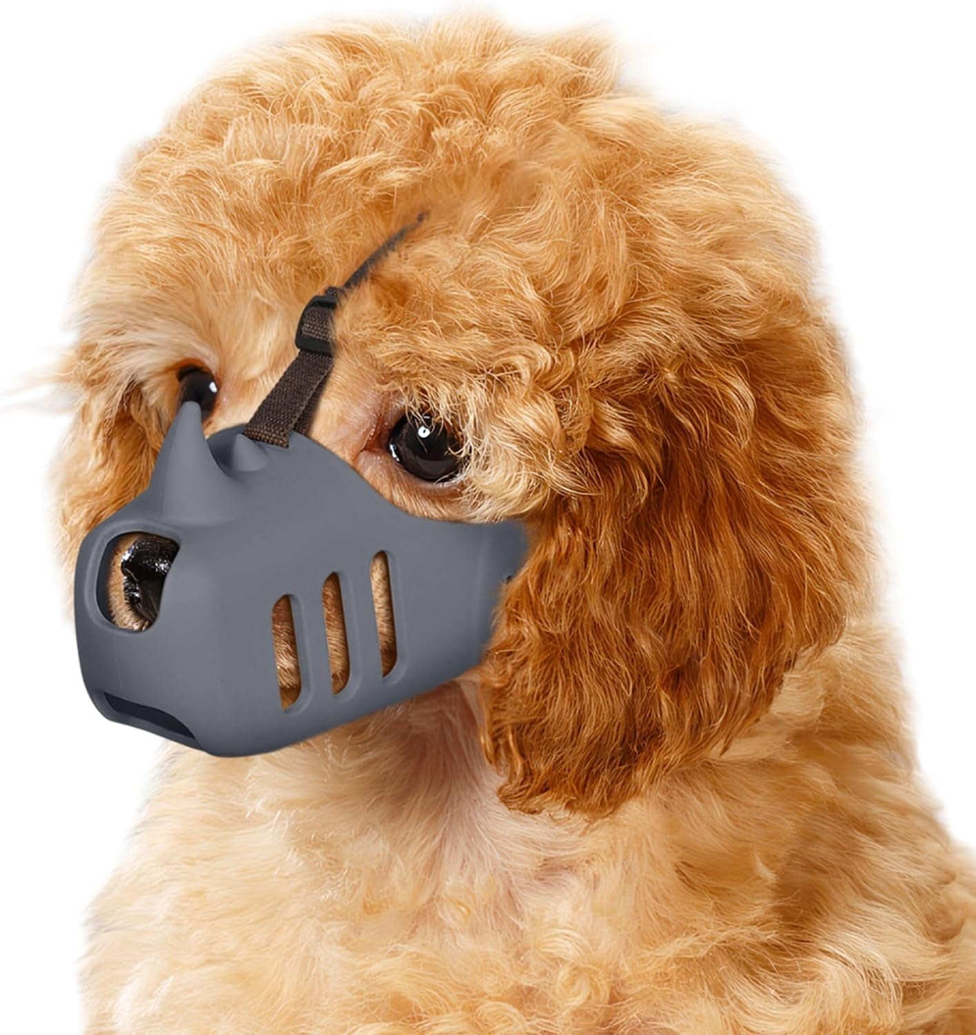 Dog Muzzle Soft Basket Muzzle for Small Medium Sized Dogs Poodle ...