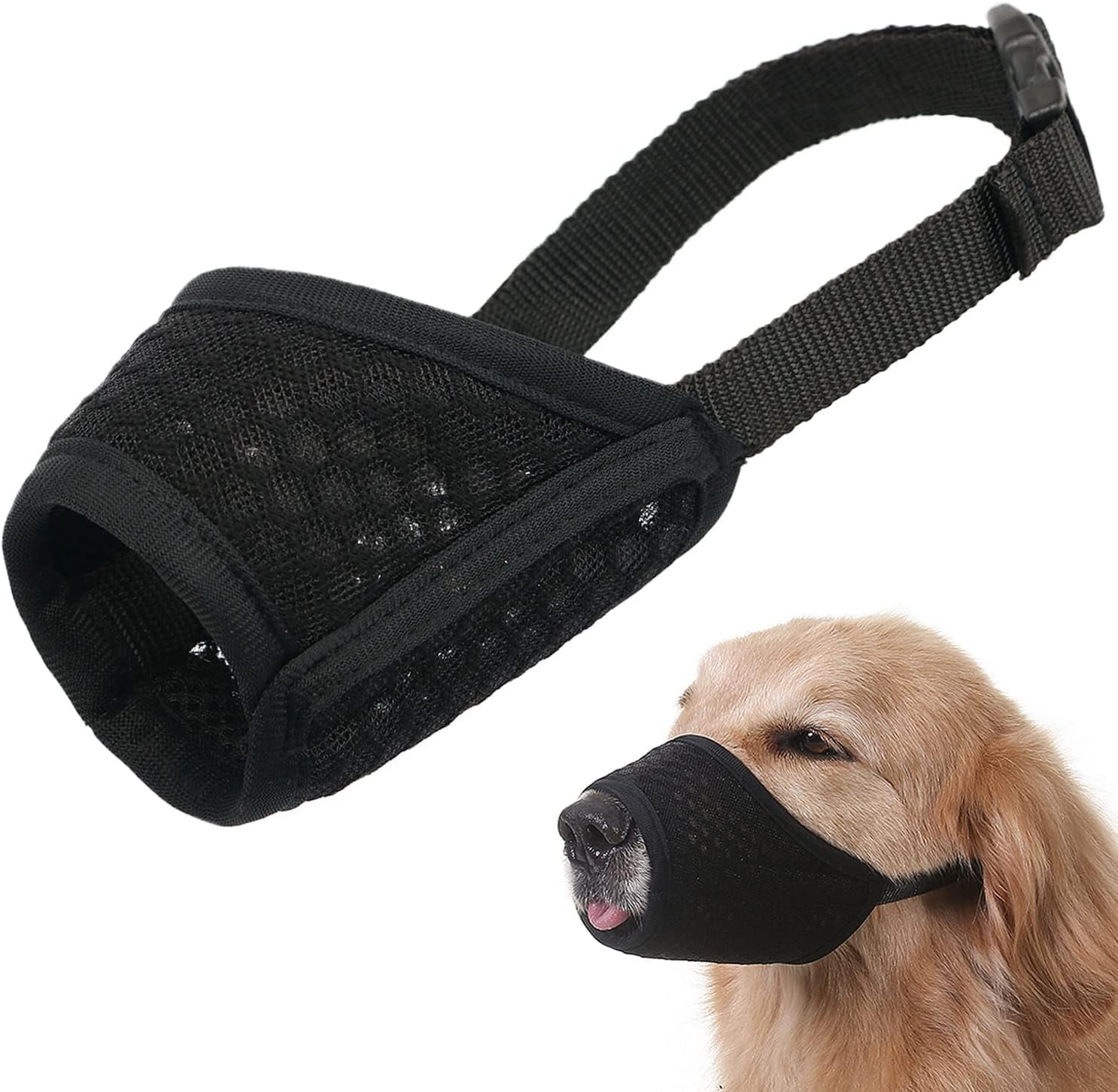 Dog Muzzle, Soft Mesh Muzzle for Small Medium Large Dogs Chihuahua ...