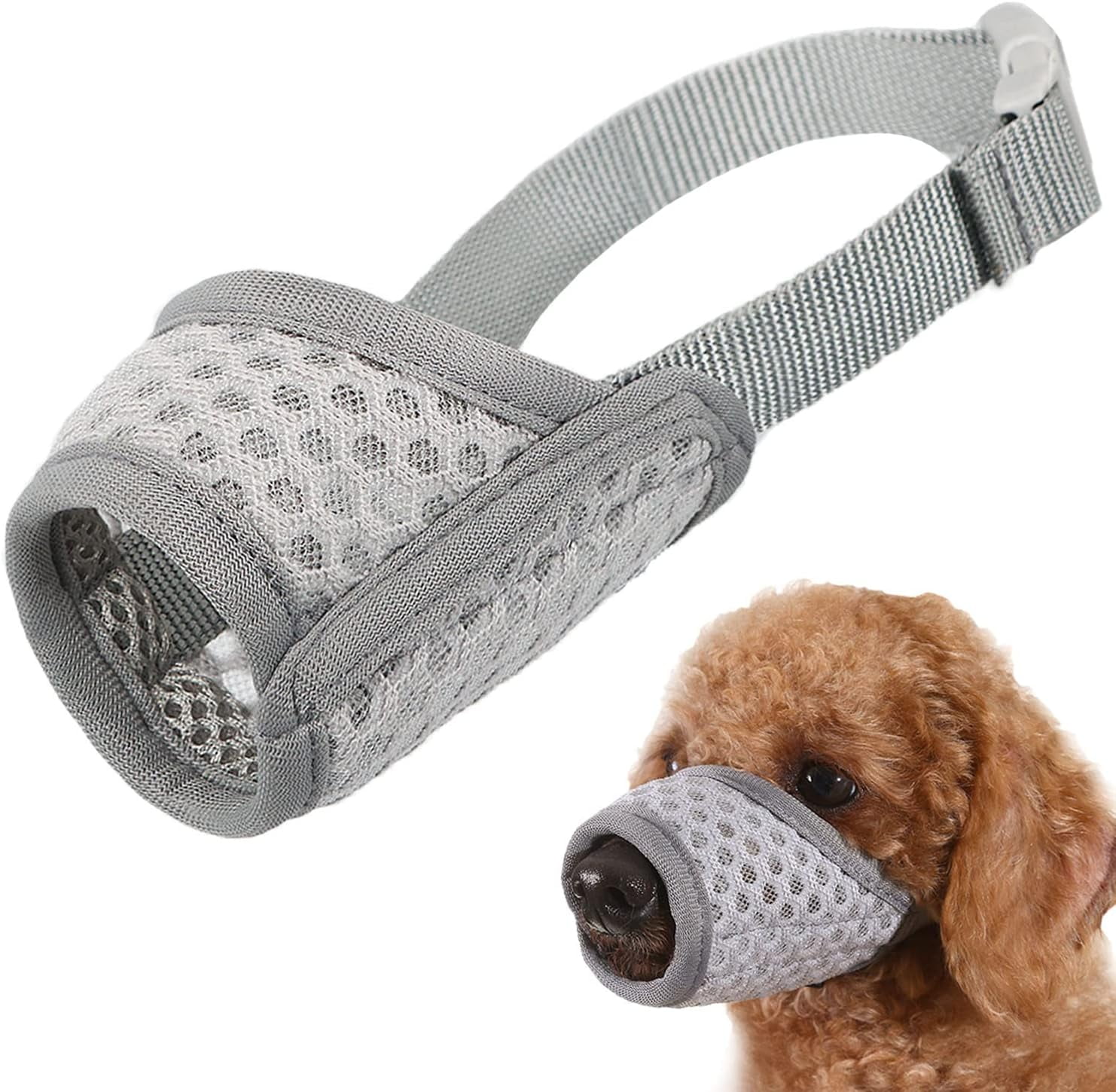 Dog Muzzle, Soft Mesh Muzzle for Small Medium Large Dogs Chihuahua ...
