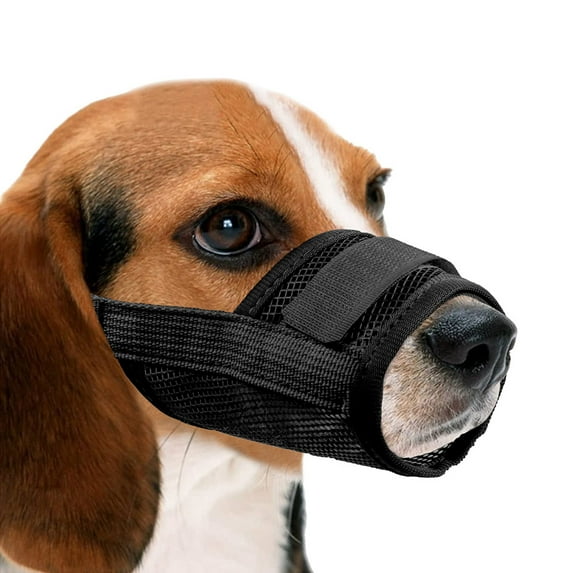 Dog Muzzle with Nylon, Breathable Dog Mouth Cover Prevent Biting for ...