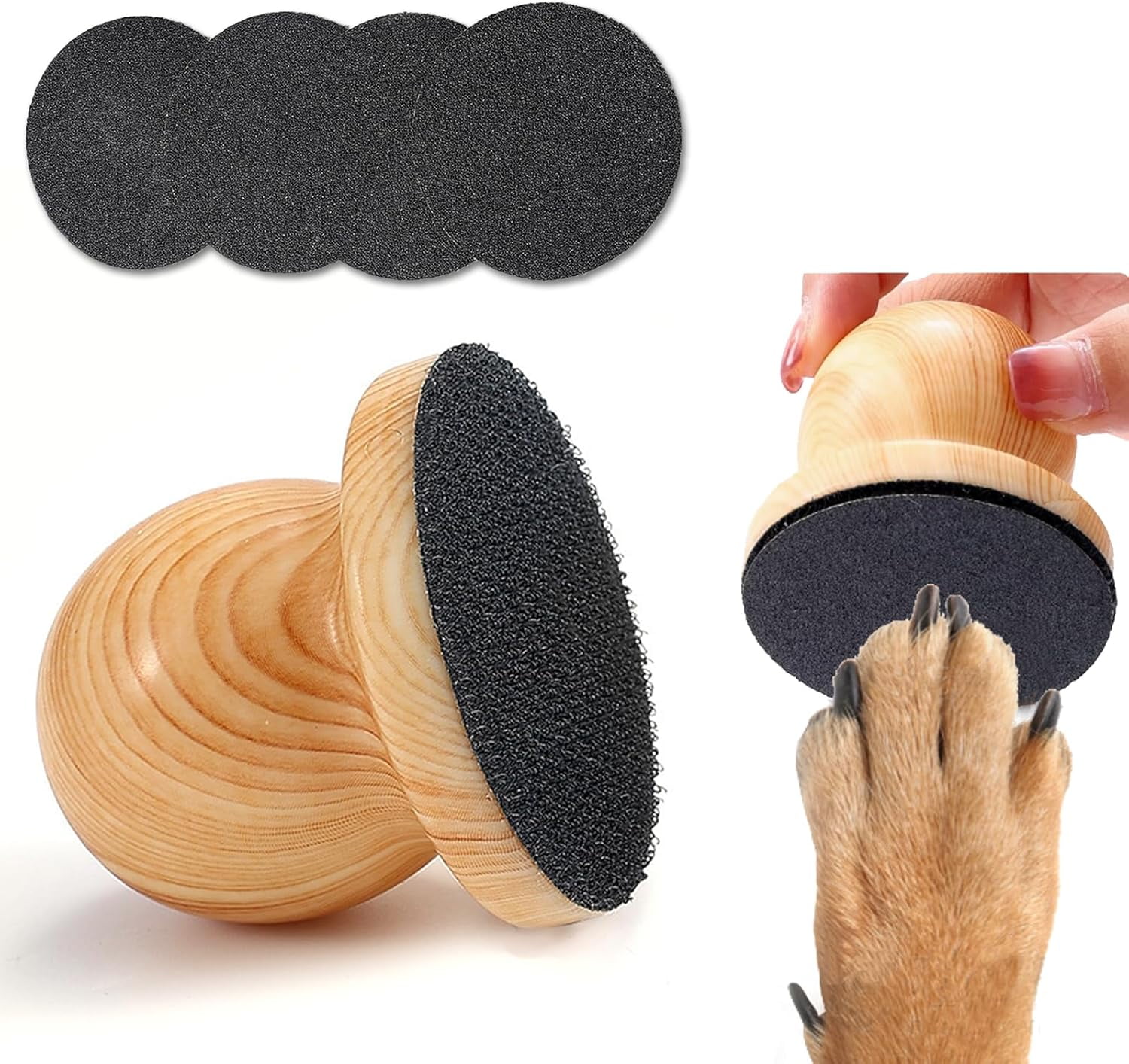 Dog Nail File For Dogs，Universal pet nail grinding board, includes ...
