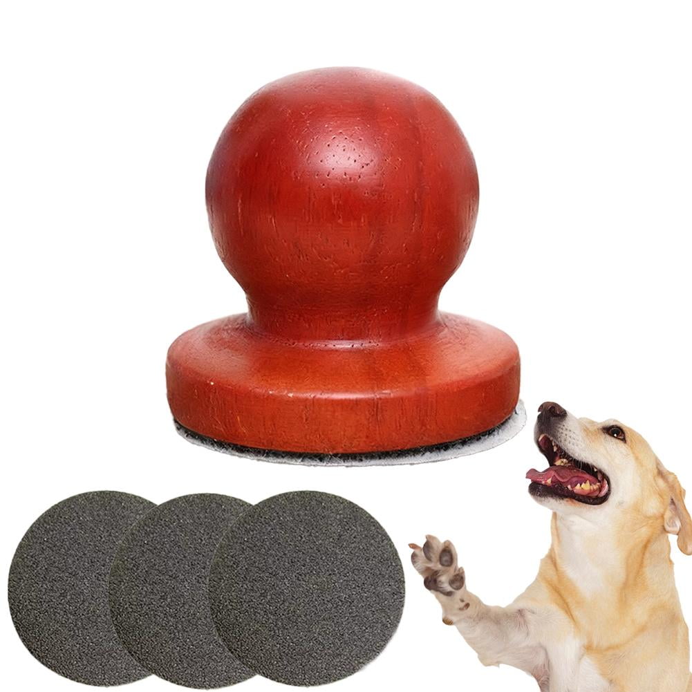 Dog Nail File, Wooden Dog Nail Scraper Dog-Scratch Pad with 3 PCS ...