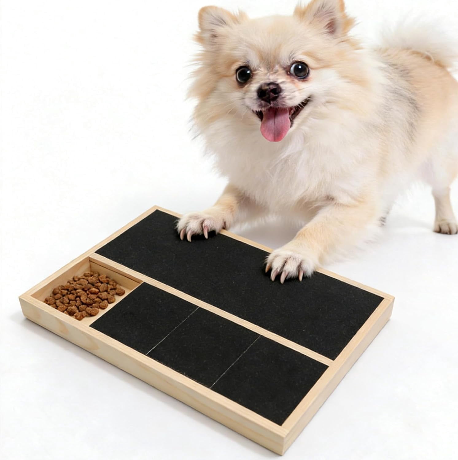 Dog Nail Scratch Board File, Dog Pull-Out Nail Scratchboard Wooden Dail ...