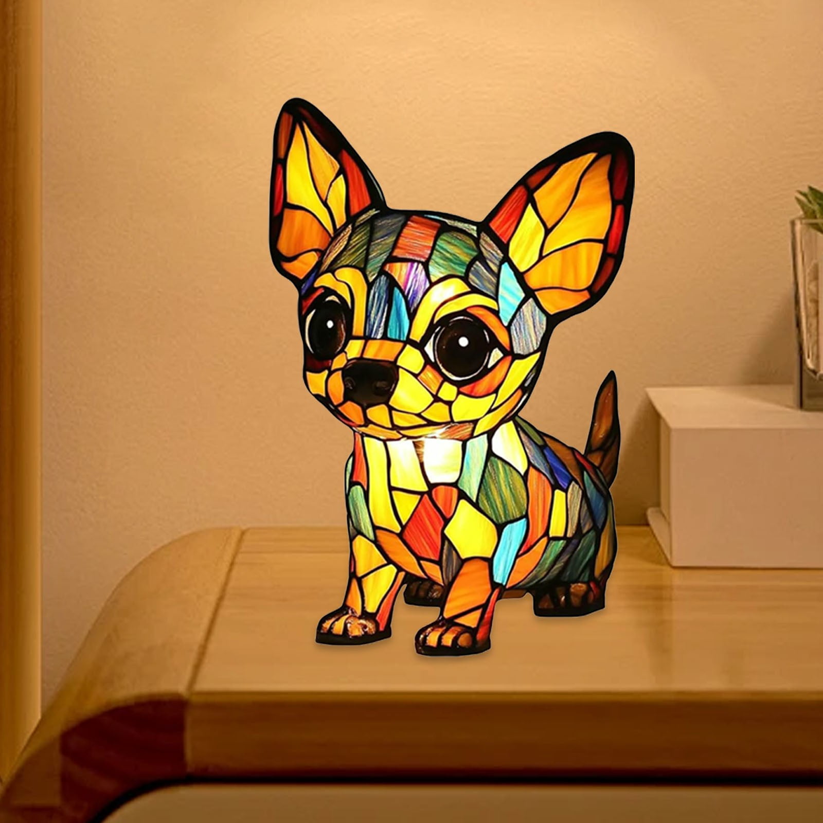 Dog Night Light for Kids – Soft Touch LED Lamp, Warm & Dimmable Glow ...