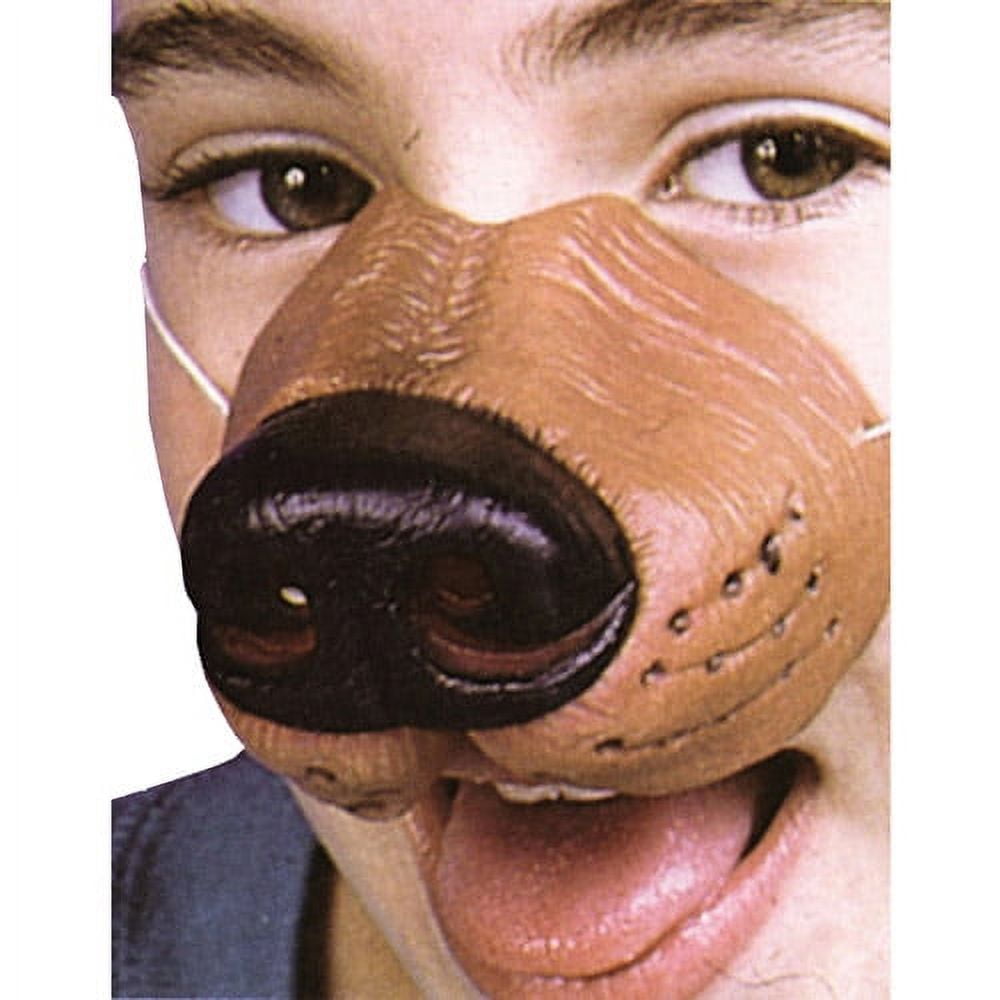 Dog Nose with Elastic Adult Halloween Accessory - Walmart.com