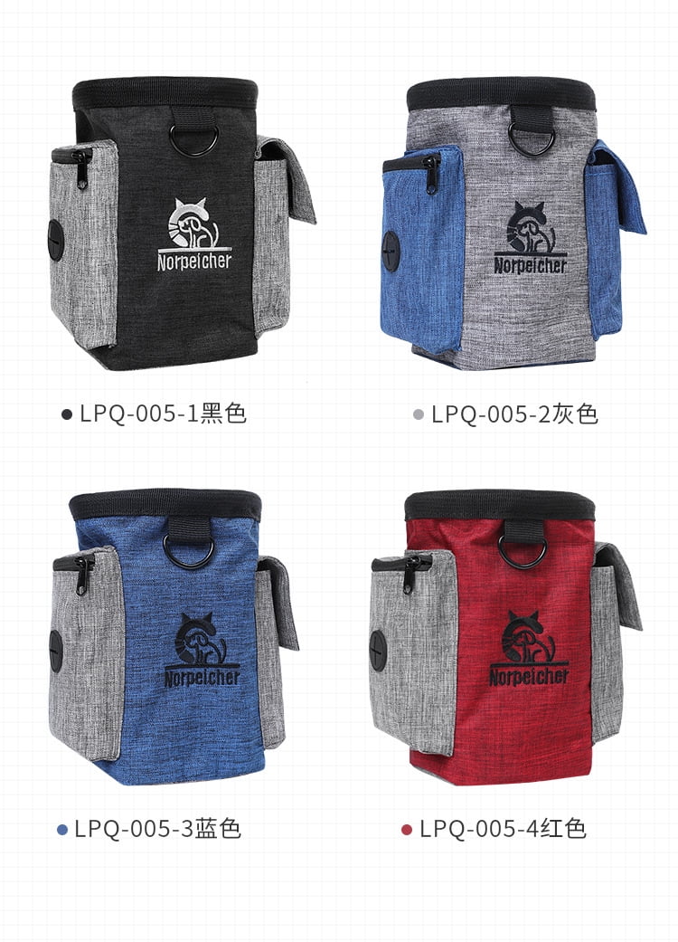 Dog Outdoor Training Bag Dog Training Waist Bag Multi-functional Pet ...