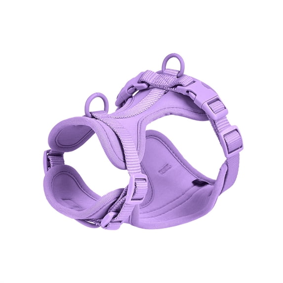 Dog Outdoor Vest Collar Strap Soft Adjustable Dog Pet Control Vest ...