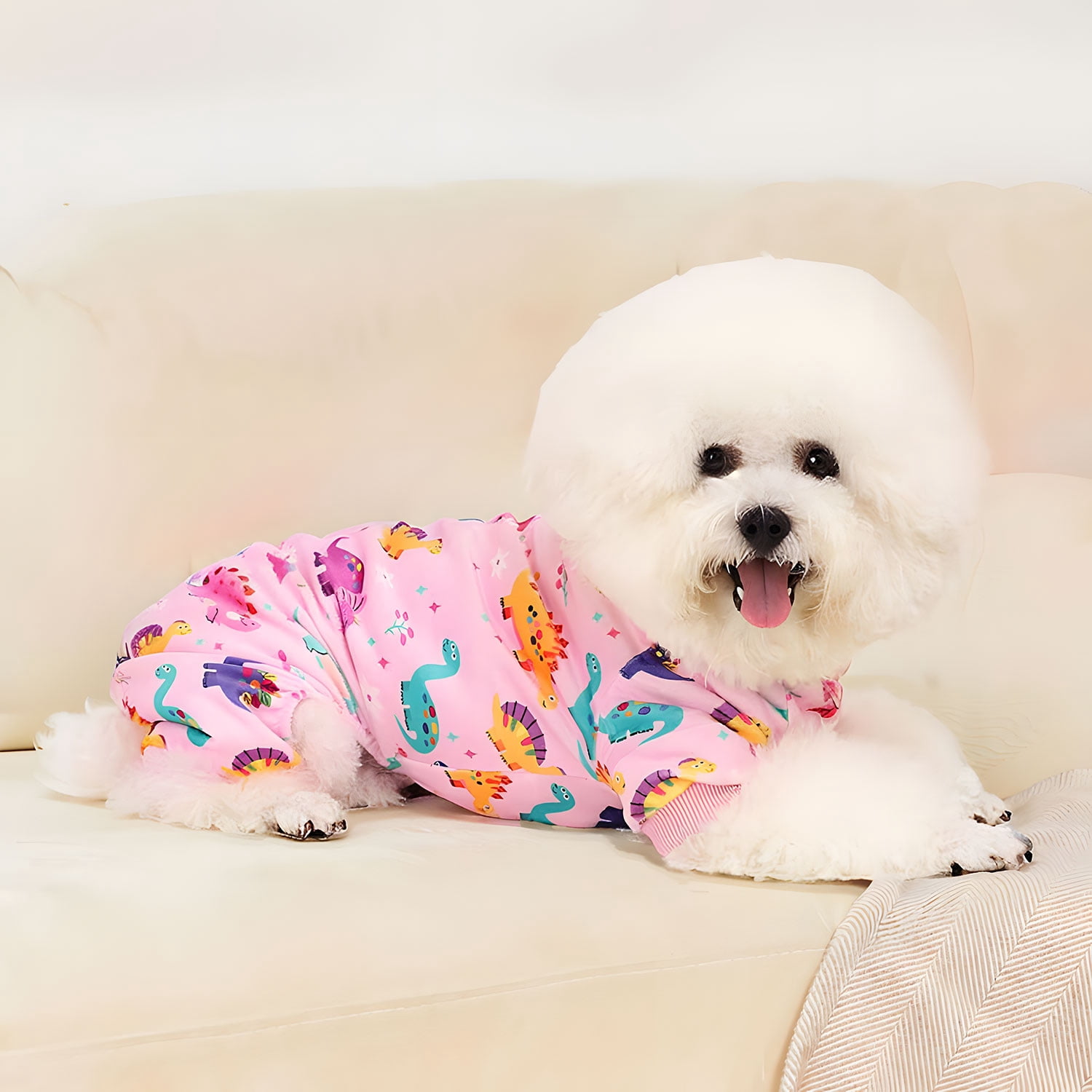 Dog Pajamas Soft Warm VELVET Jumpsuit Cute Animal and Fruit Pet Clothes ...